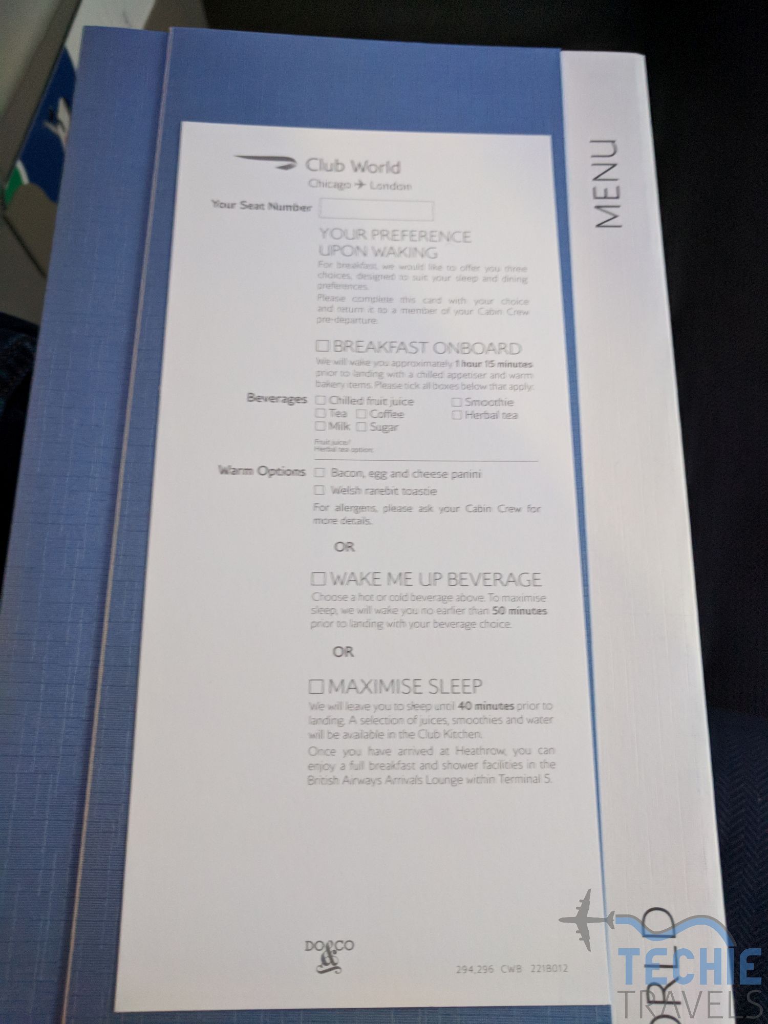 British Airways B747 Club World - Chicago to London | TechieTravels